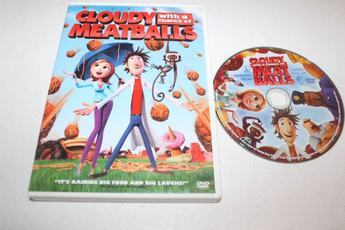 Cloudy With A Chance Of Meatballs Dvd Ebay