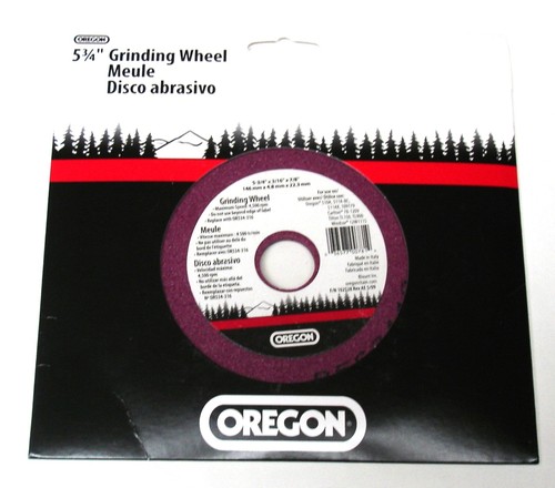 OREGON 5-3/4" x 3/16" Grinding Wheel for Chainsaw Chain Bench Grinders ...
