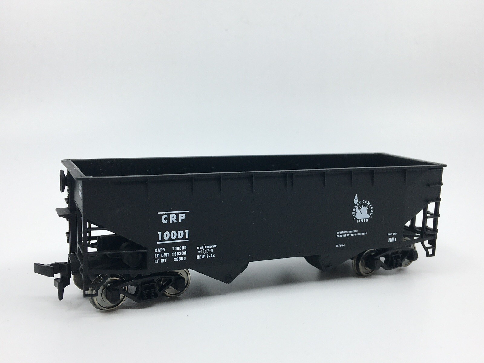 HO Atlas New Jersey Central 2-Bay Offset Side Coal Hopper Car CNJ CRP #10001 | eBay