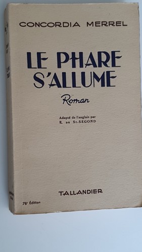 Concordia Merrel - Le phare s'allume/ Tallandier 1938 | eBay