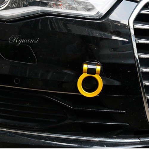 Universal Sports Gold JDM Track Racing Style Tow Hook Ring For All Car ...