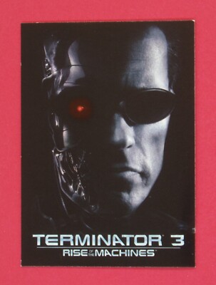 2003 Terminator 3 Rise of the Machines Promos #P1 T-800 | eBay