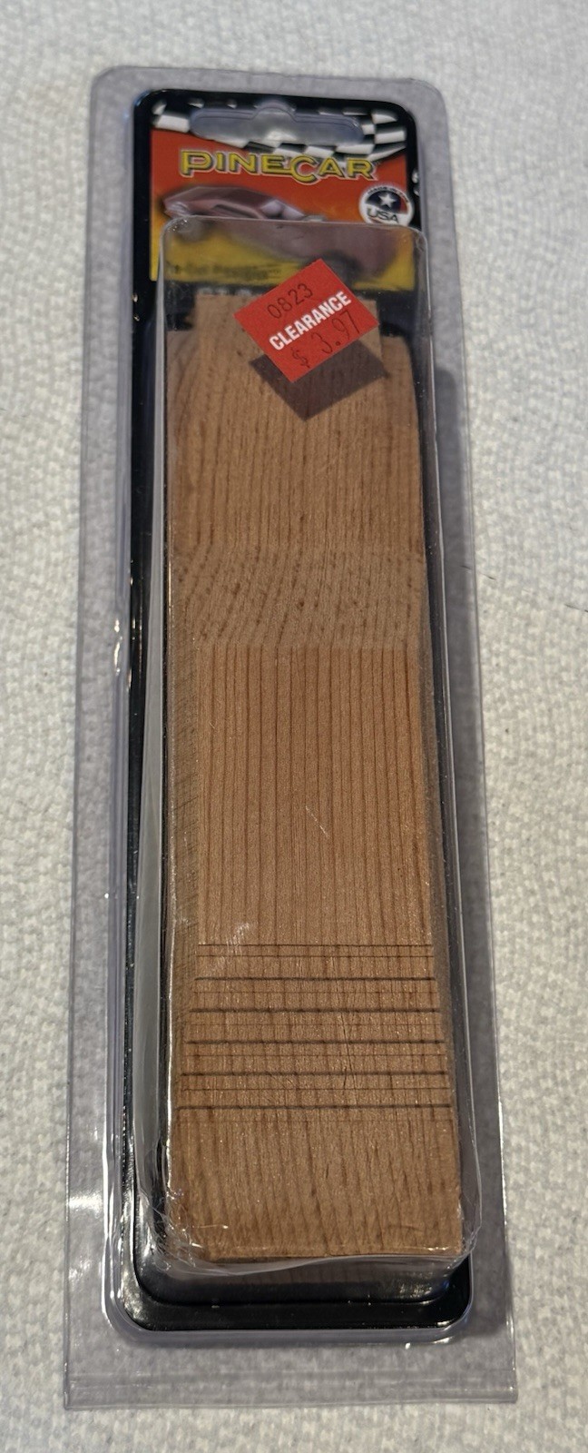 New PINECAR Pinewood Derby PRE-CUT Designs 7”x 1.75” GT RACER P3965 ...