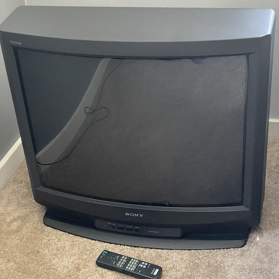 Vintage Sony Trinitron 32” Model KV-32S20 With Remote, Great For Gaming ...