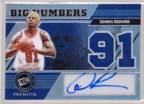 2024 Leaf Press Pass Premium Dennis Rodman Auto 1/3 CHICAGO BULLS | eBay