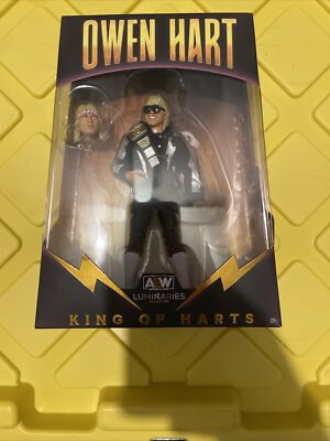 AEW Luminaries King of Harts Owen Hart Ringside Exclusive Action Figure ...
