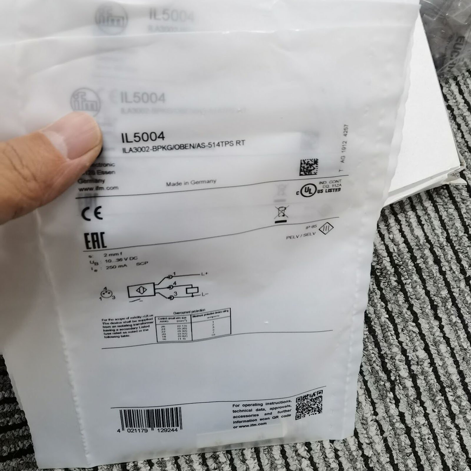 1PS For IFM IL5004 sensor New Free Shipping | eBay