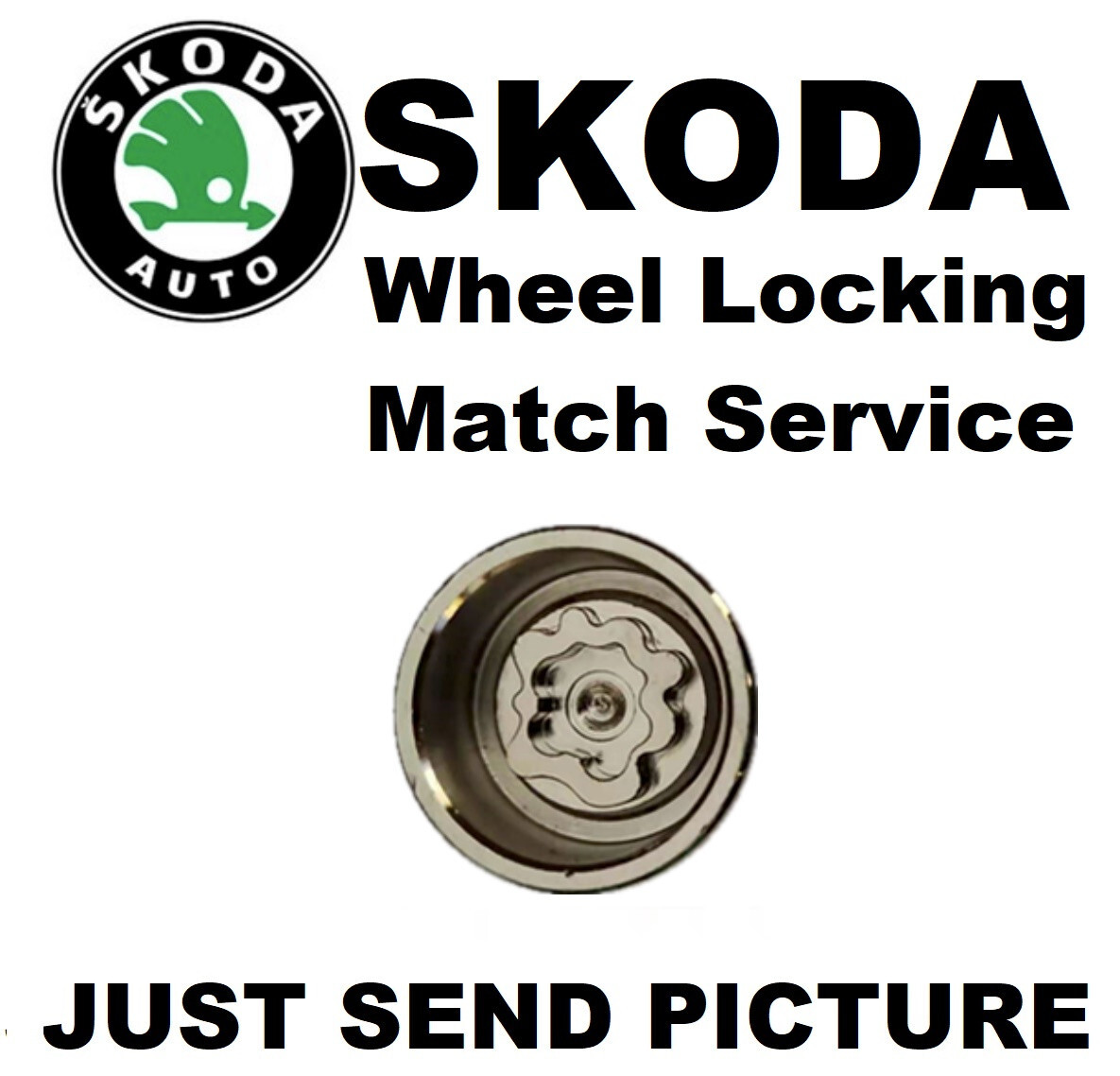 Skoda Security Master Locking Lock Wheel Nut Key Car Bolt Matching ...