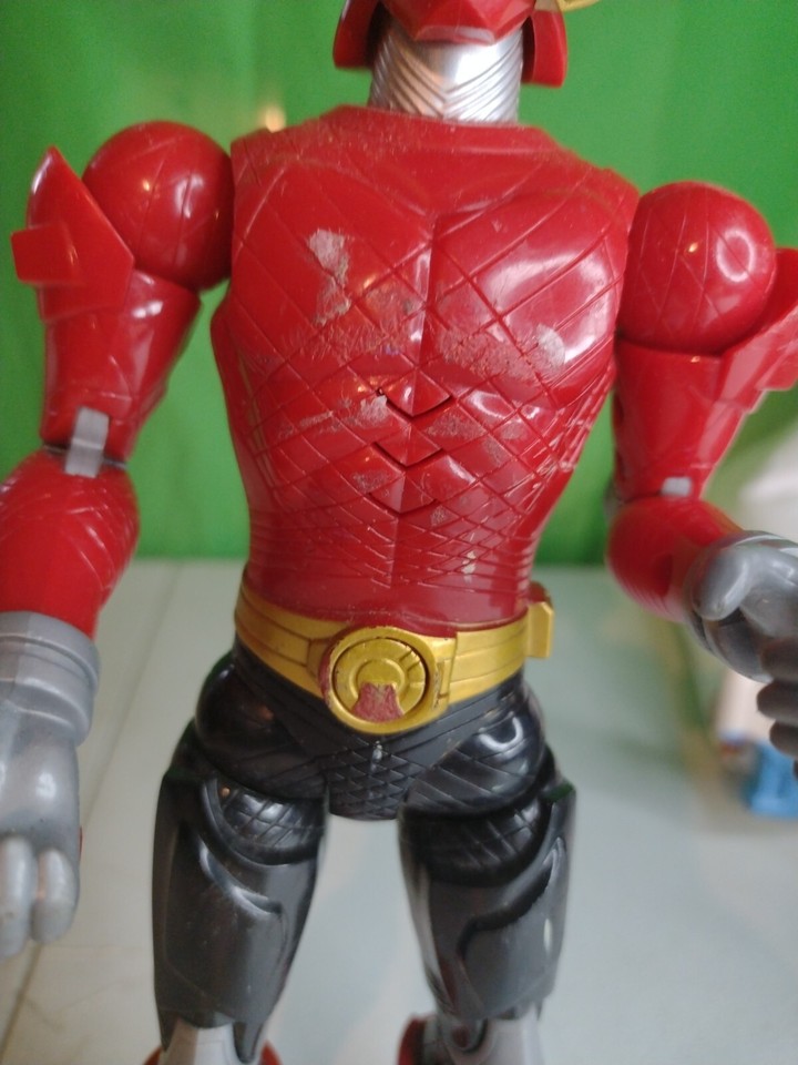 Power Rangers Samurai Super Shogun Red Battlized 10in. Action Figure ...