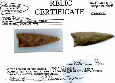 Neolithic & Paleolithic - Arrowheads Paleo Archaic-Nice Unique Tool