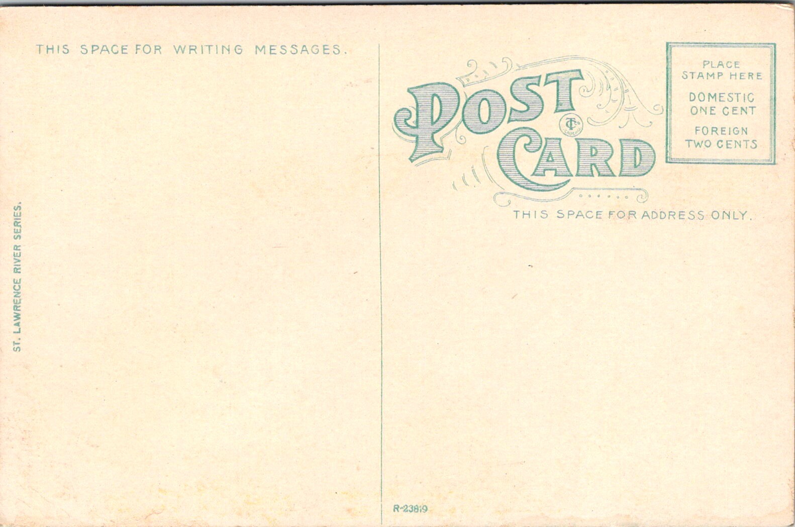 Postcard 1900's THOUSAND ISLANDS, Birdseye View from Echo Lodge, Canada ...