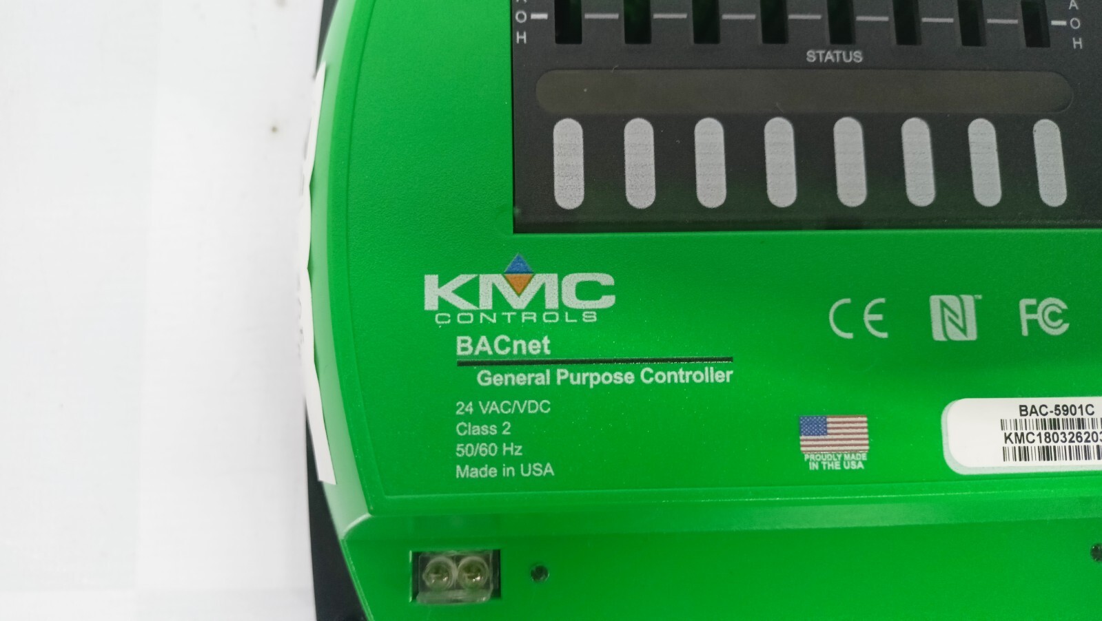 BAC-5901 C KMC CONTROLLER BACnet General Purpose Controller USED ...
