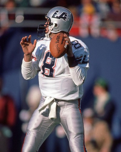 1985 Los Angeles Express STEVE YOUNG Glossy 8x10 Photo Print USFL ...