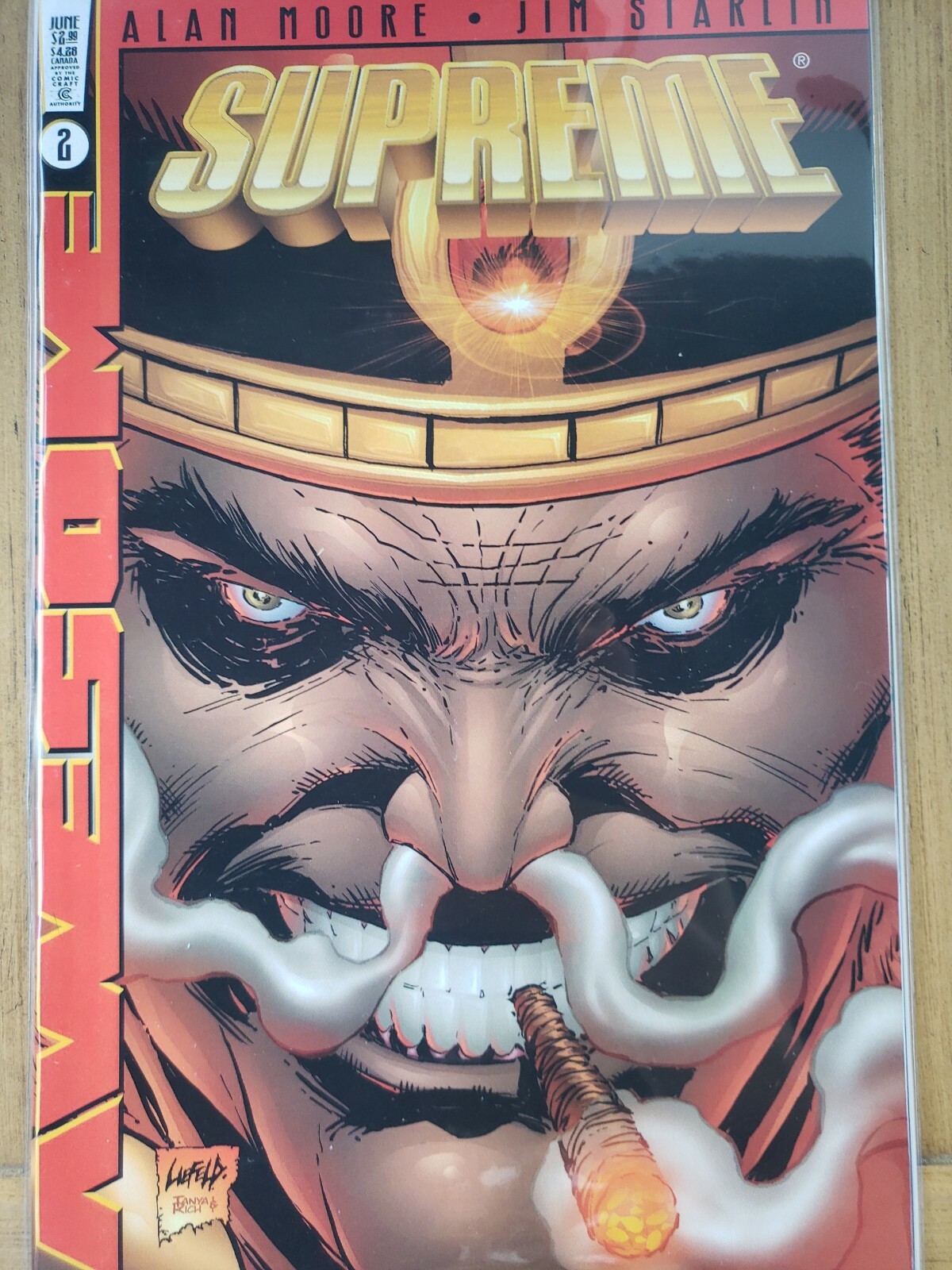 Supreme the Return #2 1999 Awesome Comic Alan Moore & Jim Starlin ...