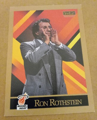 1990-91 SkyBox RON ROTHSTEIN MIAMI HEAT. Basketball Card #314. | eBay