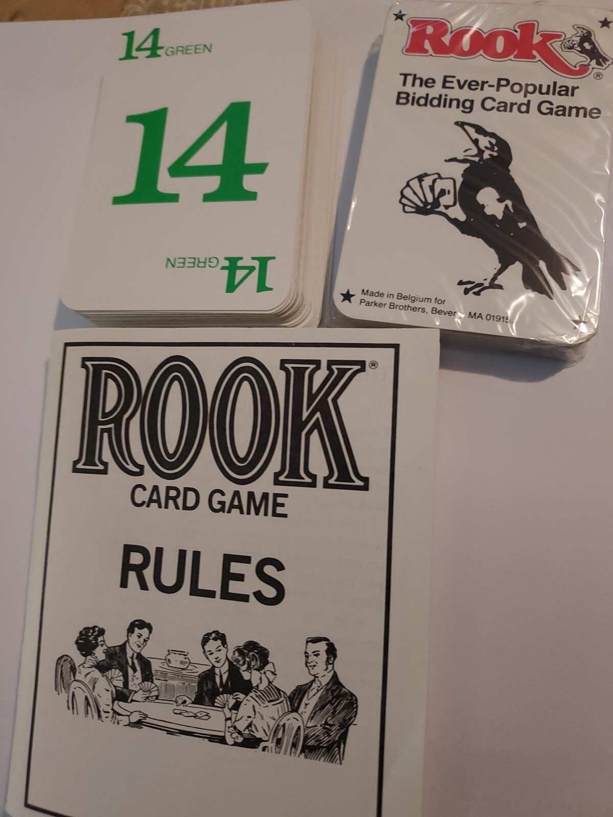 ROOK 1963 Blue Box Card Game Parker Brothers Sold As Is! | eBay