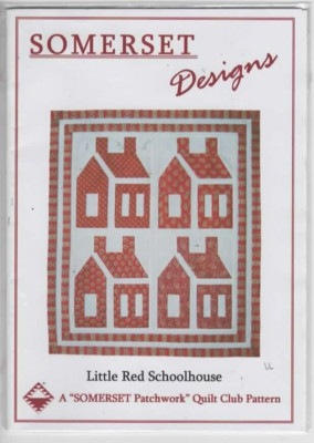 Quilt pattern Little Red Schoolhouse 2009 | eBay Australia