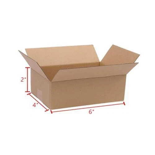 100 6x4x2 Corrugated Box Packaging Shipping Packing Mailer Carton | eBay