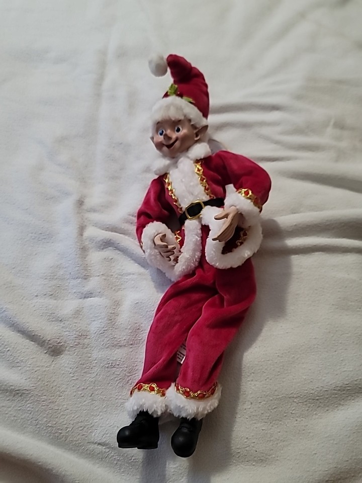 RAZ Imports 18" Posable Santa Elf in Pink & White NWT - 84202580 | eBay