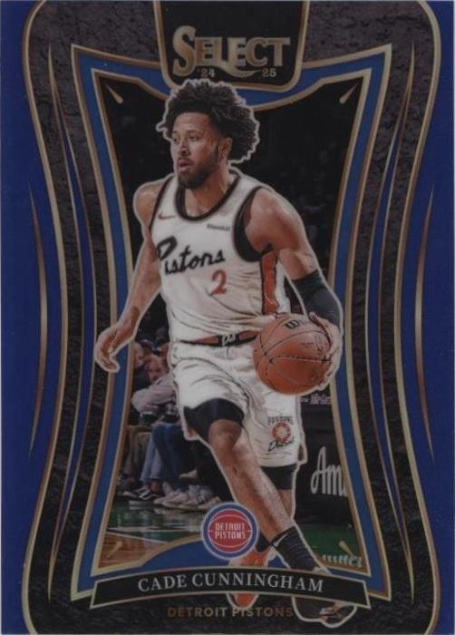 2024-25 Panini Select - Mezzanine Cade Cunningham #301 Blue Prizm for ...