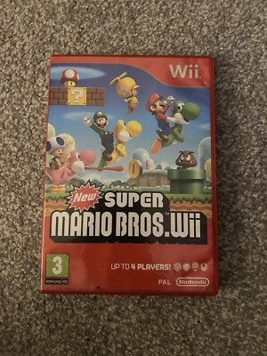 New Super Mario Bros (Nintendo Wii) 2009, Nintendo - Complete | eBay UK