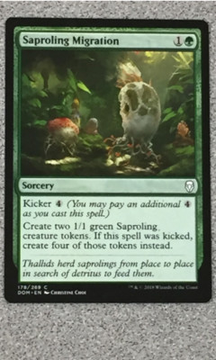 MTG - SAPROLING MIGRATION 1X- DOMINARIA - COMMON - SORCERY - NM | eBay