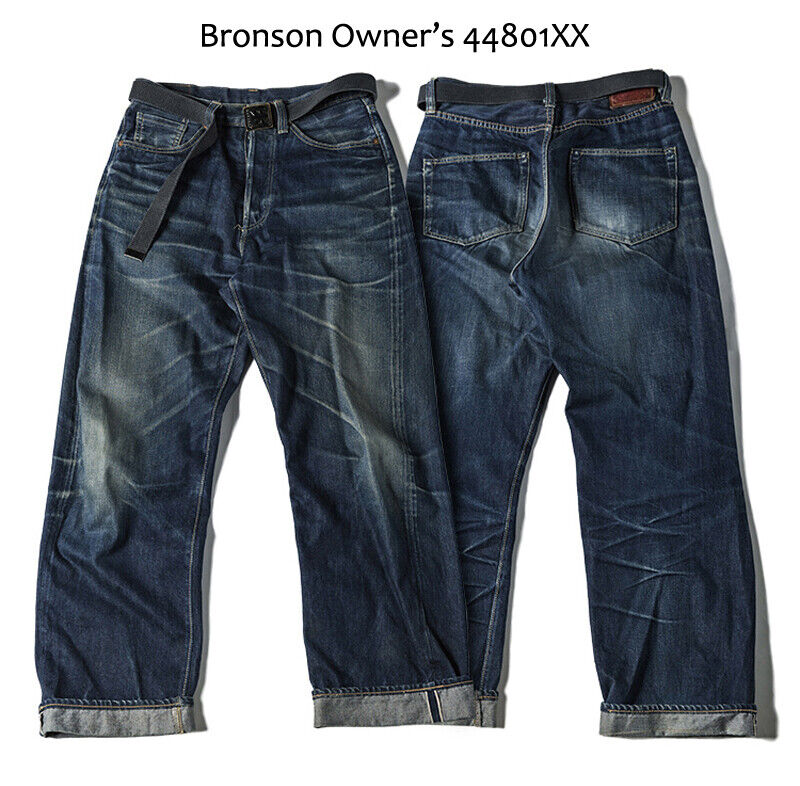 Bronson War Model 44801XX Selvedge Jeans Vintage Raw Denim Bronson War Model 44801XX Selvedge Jeans Vintage Raw Denim