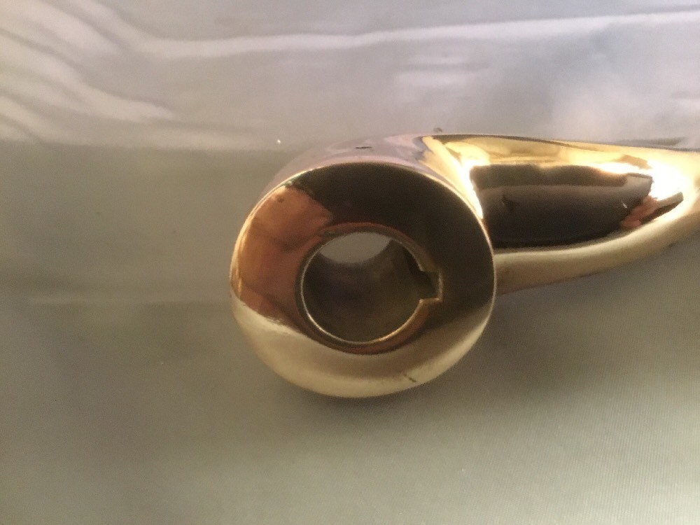 Boat Shift Lever 12” Long With A 3/4” Hole Bronze Polished | eBay