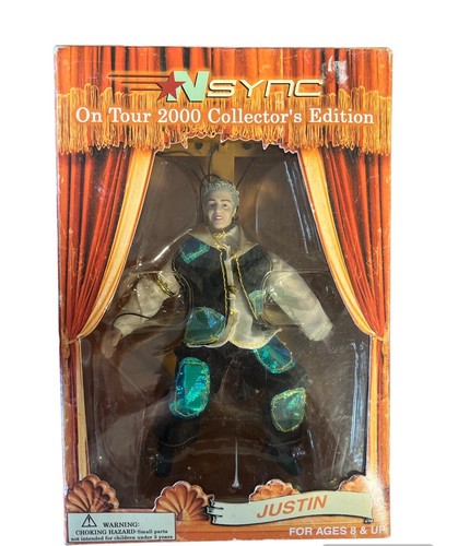 NEW NSYNC Doll Tour 2000 Collectors Edition Justin Timberlake Action ...