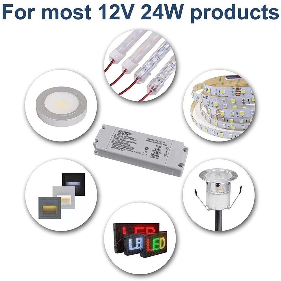 LED Driver for 12v led Strip Lights, installations Terminal Block for ...