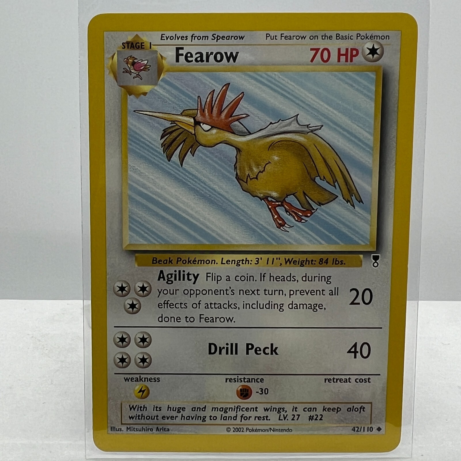 Pokémon Fearow 42/110 Pokemon 2000 Legendary Collection TCG Uncommon ...