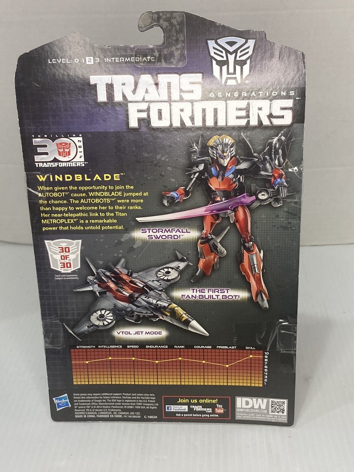 2014 Transformers Generations Thrilling 30 Deluxe Figure Autobot ...