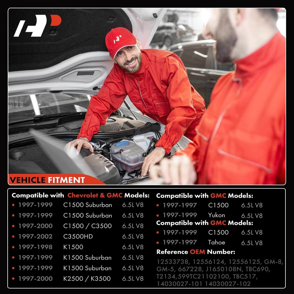 A-Premium GM8 Turbo Turbocharger for Chevy C1500 1994-1995 C3500 K1500 ...