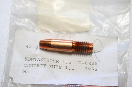 NEUF : Lot de 10X Tube contact M8/L=35 - Ø1,2 / FRONIUS 42.0001.3913 pour torche | eBay