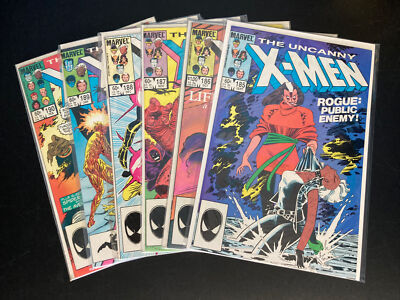The Uncanny X-Men #185 186 187 188 189 190 Run Marvel Comics Lot | eBay