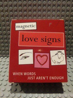 *MAGNETIC LOVE SIGNS* RUNNING PRESS MINI BOOK & KIT -NEW- | eBay