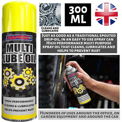 Multi Lube Oil Spray Rapide High Performance Prevent Rust 300ml | eBay