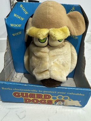 Nasta Ind. Vintage Guard Dog 1990 electronic soft toy, Safe Store ...