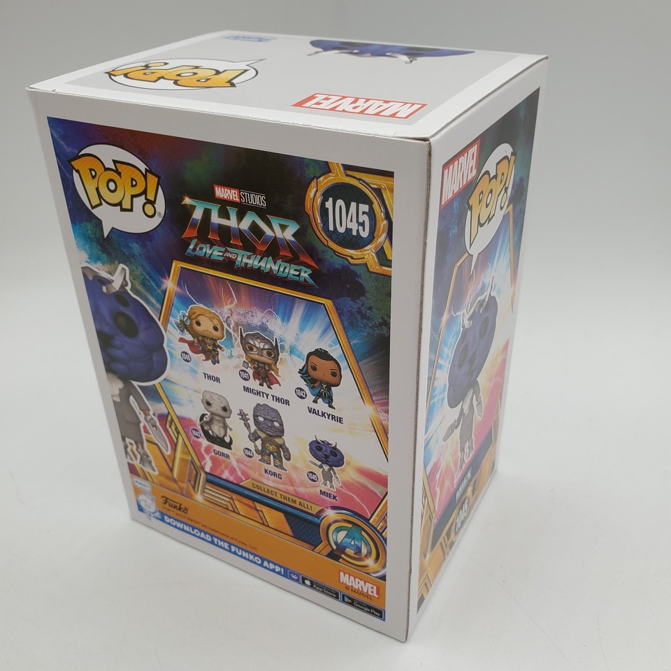 Thor Love and Thunder Funko Pop! MIEK #1045 Marvel Studios MCU with ...