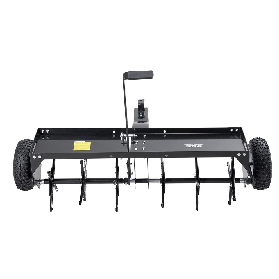 VEVOR 40-Inch Tow Behind Plug Aerator with Universal Hitch Lawn Aerator Behind | eBay