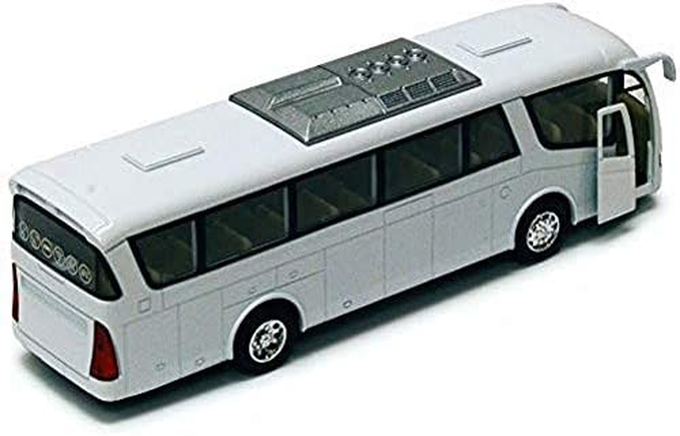 Coach Bus, White 7" Die Cast Model Toy Car 711181571929| eBay