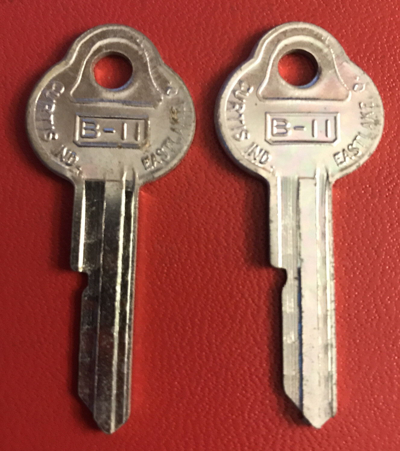 Curtis B11 Key Blank Lot of TWO B-11 New Uncut [KB6] | eBay