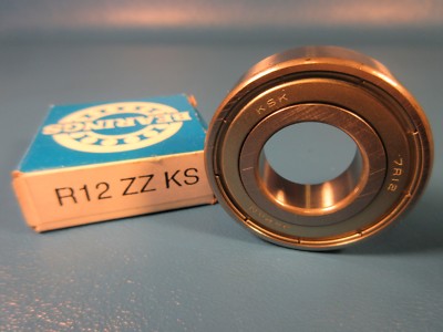 KSK 77R12, R12 2Z, R12 ZZ,Single Row Radial Bearing, Japan (SKF, NSK ...