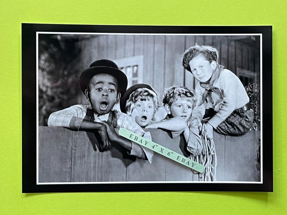 Found 4X6 Photo Old Our Gang Little Rascals Kid Movie Comedy Shorts ...