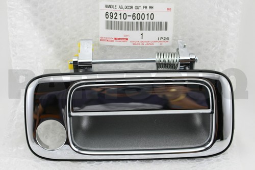 6921060010 Genuine Toyota HANDLE ASSY, FRONT DOOR, OUTSIDE RH 69210 ...