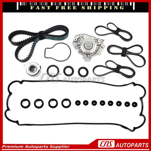 HNBR Timing Belt Kit Water Pump Serpentine,Gasket Fits 94-01 Acura ...