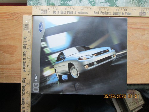 ford 2003 zx2 Car Dealer Sales brochure | eBay