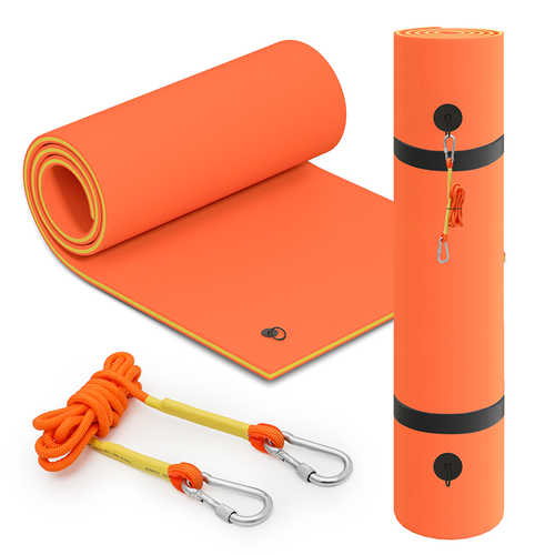 BEZT 12x6 ft Water Floating Mat Foam Pad,Bouncy Tear-Resistant XPE Mat ...