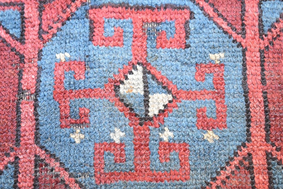 Marvelous Antique Fragment Rug Collecttor's Piece East Anatolian ...