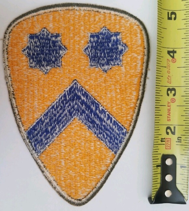 WW2 WWII US Army 2nd Cavalry Division Cut Edge Patch Military Insignia ...